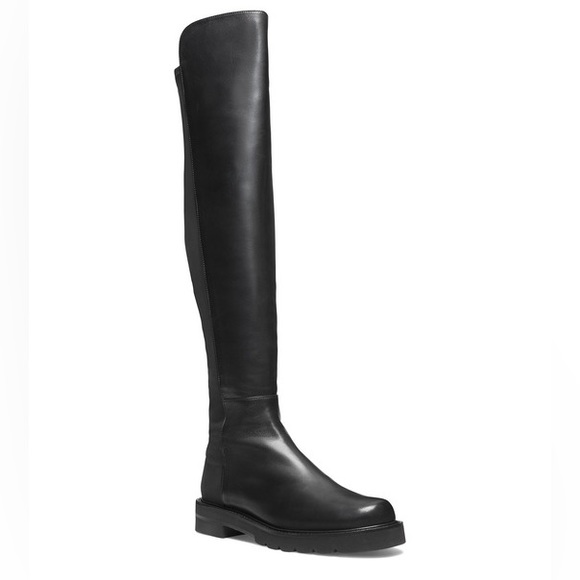 Stuart Weitzman | Shoes | Stuart Weitzman 550 Ultra Lift Black Leather ...